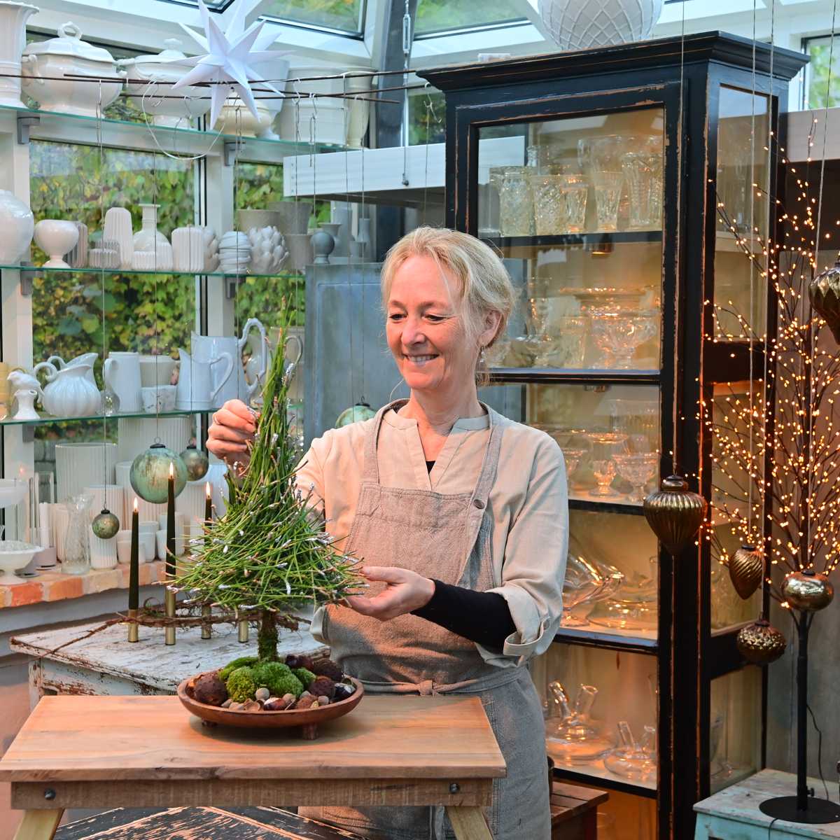 Juleinspiration ved blomsterdekoratør Hanne Utoft